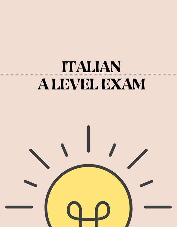A Level - Italian Exam - Exam Centre Birmingham – EXAM CENTRE ...