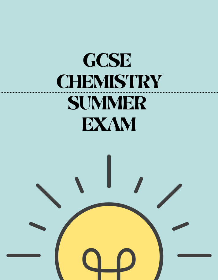 GCSE Chemistry - Summer Exam – EXAM CENTRE BIRMINGHAM - Official Website.