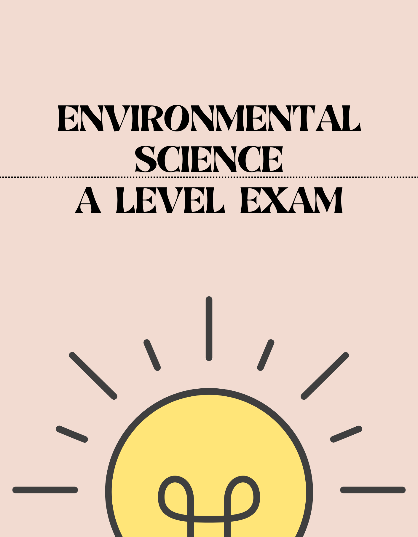 A Level - Environmental Science Exam - Exam Centre Birmingham – EXAM ...